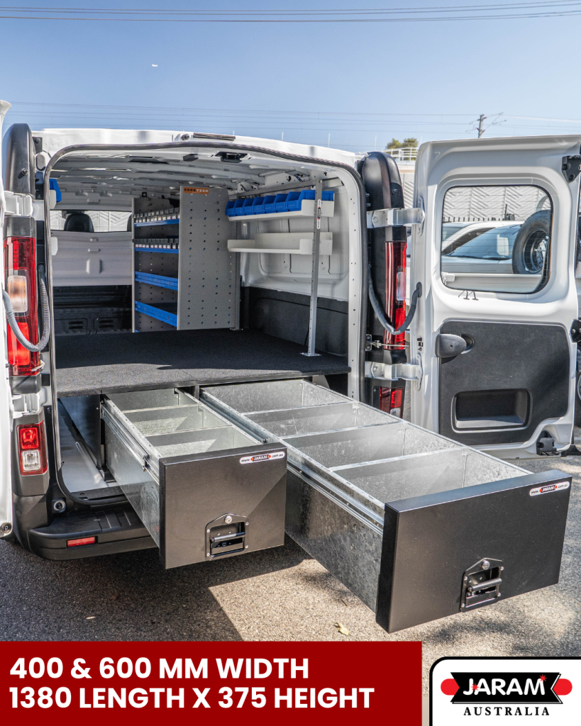 2025 Renault Trafic Van Setup – Shelving & Drawers - Jaram Australia